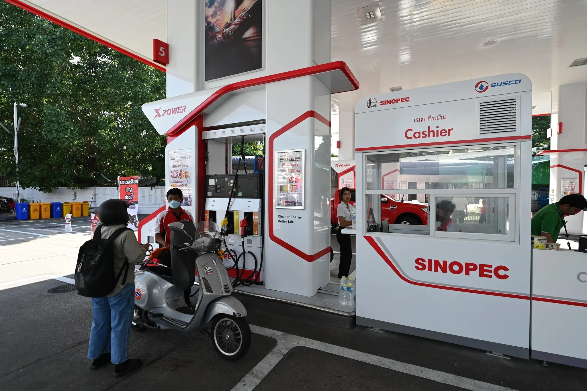 จีนบุก! เปิดปั้มน้ำมันในไทย ชื่อ Sinopec Susco เตรียมขยาย 100 สาขา